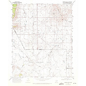 1968 Hampton Ranch, NM - New Mexico - USGS Historical Topographic Map : 44in x 55in