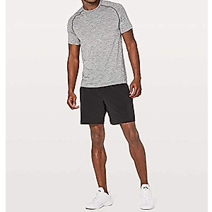 LULULEMON Men's Metal Vent Tech Short Sleeve Crew T-Shirt (Slate Grey, XL)