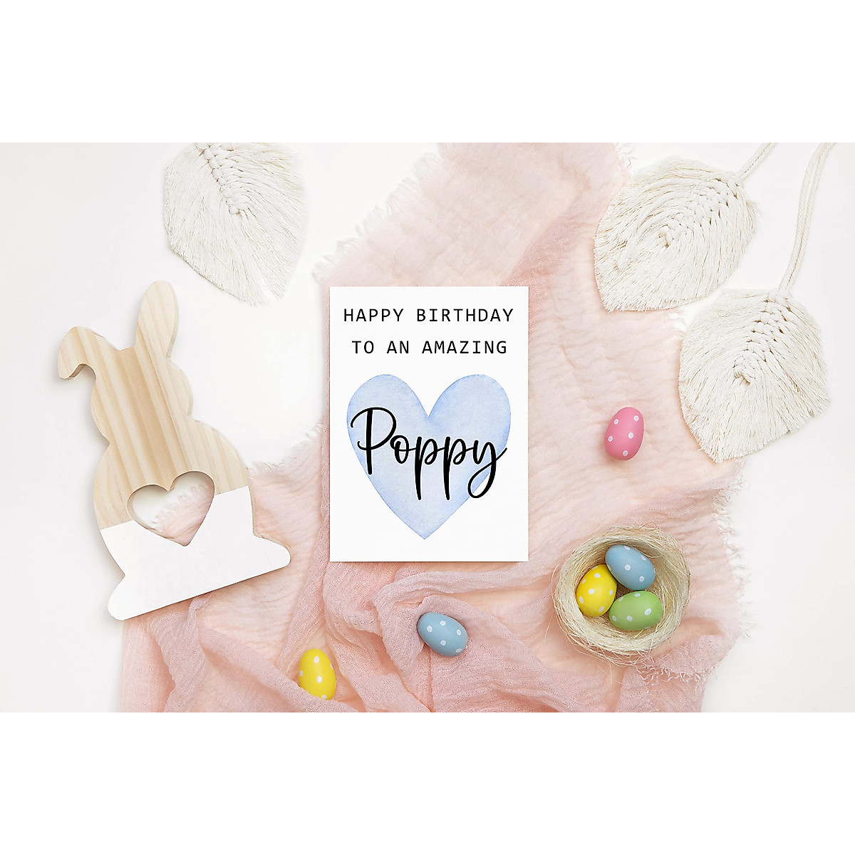 TunlaStore Happy Birthday To An Amazing Poppy Card - Cute Birthday Card For Poppy - Greeting Card - Amazing Poppy Card - Poppy Birthday Gift - Best Poppy Birthday Card - Gift Idea Happy Birthday
