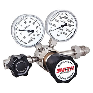 MILLER ELECTRIC 612-03050000 Specialty Gas Regulator,Neoprene,100 psi