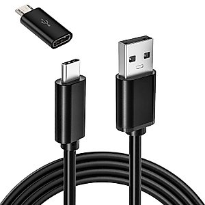 KQWOMA USB Charging Cable Compatible with Portable Blender, Charger Cord for Personal Size Blender Smoothie Blender (6.6FT Cable)