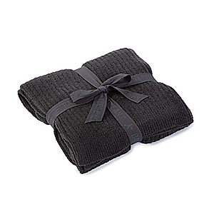 Barefoot Dreams CozyChic Lite Ribbed Throw Carbon One Size