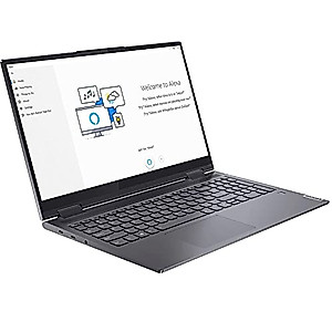 Lenovo Yoga 7i 2-in-1 15.6-inch FHD Touchscreen Premium Laptop PC, Intel Quad-Core i5-1135G7, Intel Iris Xe Graphics, 8GB DDR4 RAM, 256GB SSD, Backlit Keyboard, Windows 10 Home 64 bit, Gray