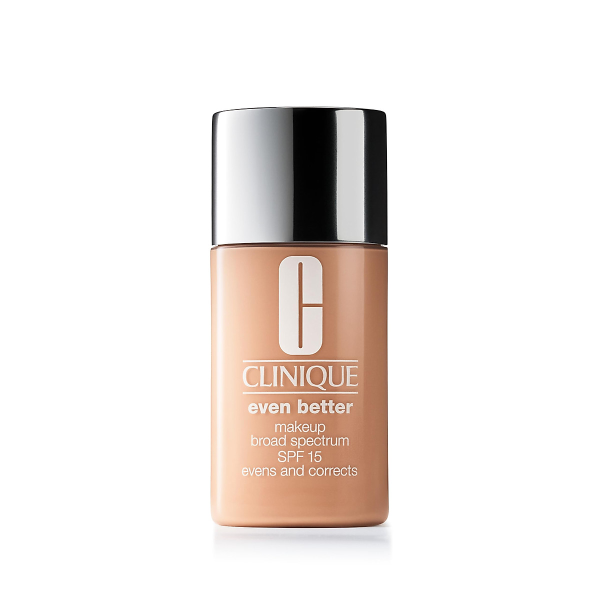 Clinique Even Better Makeup Medium Coverage Foundation Broad Spectrum SPF 15 | Evens Skin Tone + Reduces Dark Spots, Linen, 1 Fl Oz