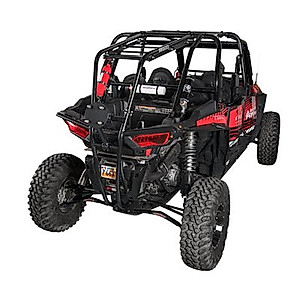 Tusk UTV Rear Bumper, Cargo Rack, and Spare Tire Carrier For Polaris RZR XP 4 Turbo EPS 2016