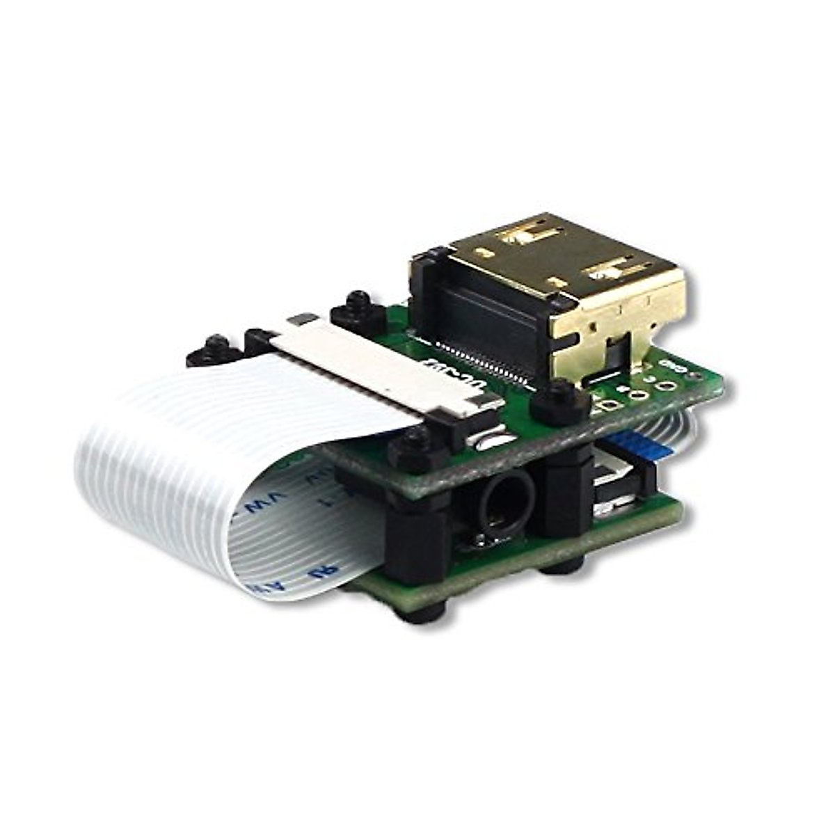 Arducam CSI to HDMI Cable Extension Module with 15pin 60mm FPC Cable for Raspberry Pi Camera V3/V1/V2/HQ (Pack of 2, 1 Set)