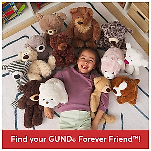 GUND Original Snuffles Teddy Bear, Premium Stuffed Animal for Ages 1 and Up, White, 10”