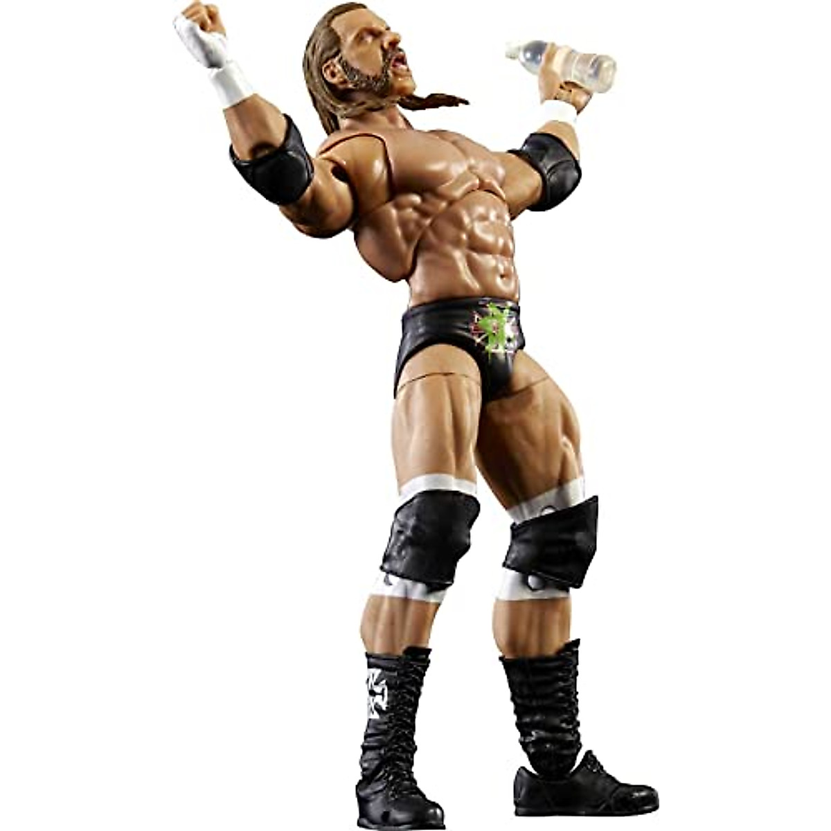 Mattel WWE Triple H Ultimate Edition Fan TakeOver Action Figure with ultimate articulation, life-like detail, and accessories, 6-Inches