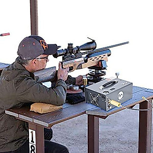 PCP Air Compressor with Built-in Power Adapter,Auto-shutoff,Oil &Water-Free, 4500Psi/30Mpa-5000Psi/35Mpa, Power by 110V /220V AC or 12V DC For Air Gun, Paintball/Scuba Tank,SUV Tires (PCP-AC-MA)