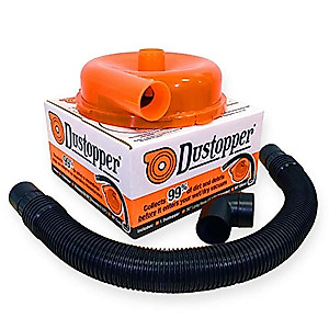 Dustopper High Efficiency Dust Separator, 12 in. dia, with 2.5 in hose, 36 in. long