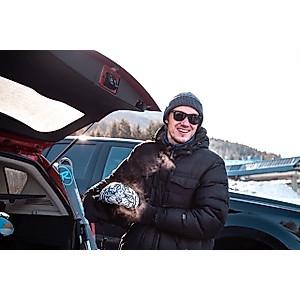 GOGGLESOC Microfiber Protective Goggle Cover - Siberian Tiger Soc