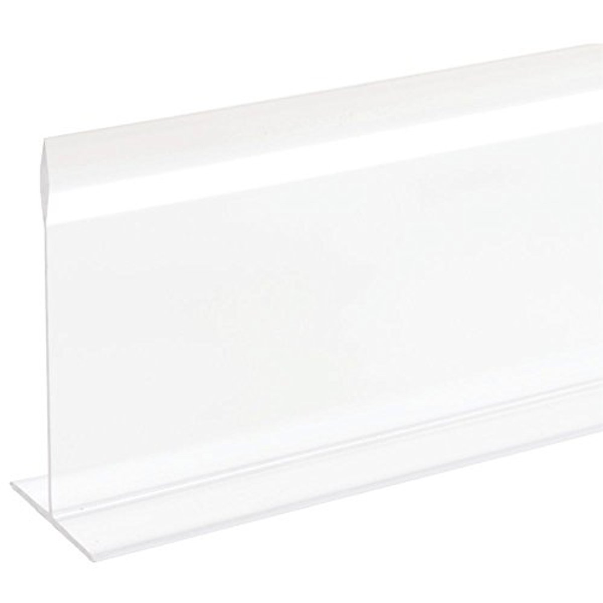 Shelf Divider Case Divider T Shape Clear Acrylic 30" L x 5" H