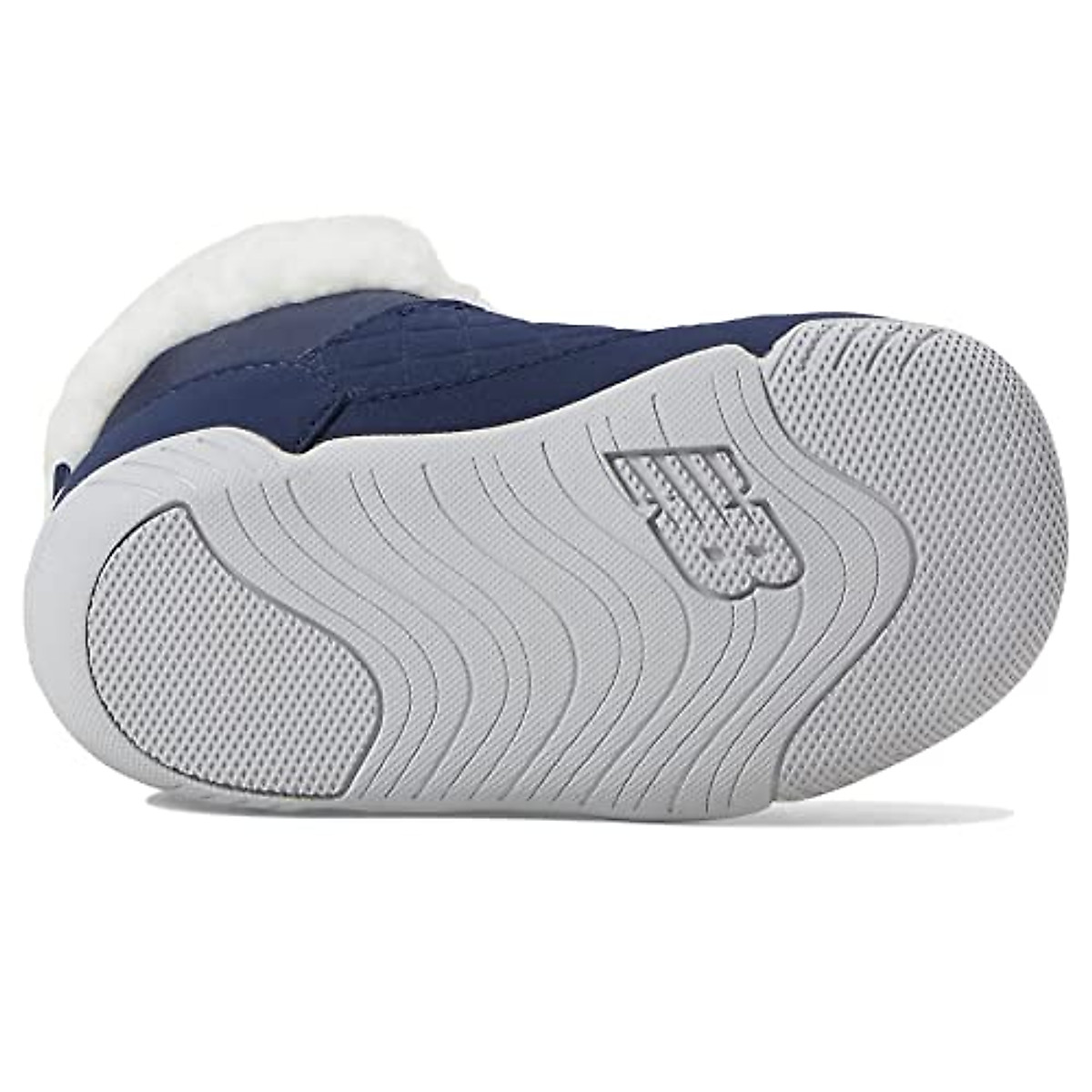 New Balance Baby Boys New-B Boot V1 Hook and Loop Sneaker, Natural Indigo/Rain Cloud/Sea Salt, 4 Wide Infant