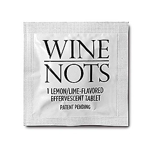Wine Nots Wine Stain Remover Tablets Brighten Your Smile Prevents Wine Stained Lips and Teeth Pack of 12