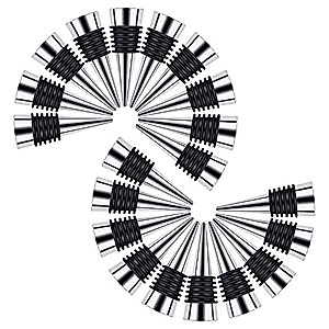 Stainless Steel Wine and Beverage Bottle Stoppers Ball Designed Wine Bottle Corks Tapered Storage Crafts Art DIY (20)