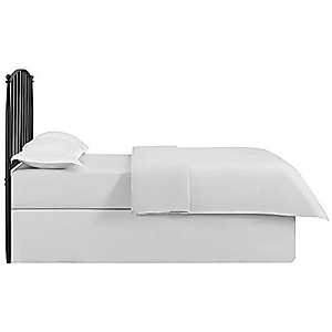 Crosley Furniture CF91002-601BK Whitney Arched Metal Headboard, King, Black