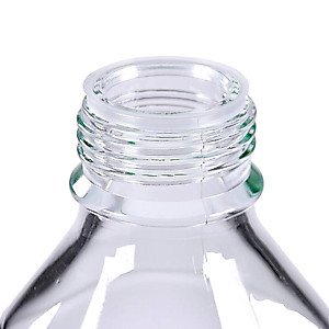 ISOLAB USA – Round Media Storage Bottle, 1000ml, with GL 45 Screw Cap, Borosilicate 3.3 Glass, Pack of 2