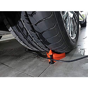 Maxshine 2pcs Ezy Wheel Hose Rollers Classic, Car Wash Detailing Tool Car Wash Inserts Preventing Any Unnecessary Friction, Red