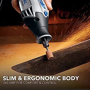 Dremel 4000-6/50 High Performance Rotary Tool Kit with Flex Shaft- 6 Attachments & 50 Accessories- Grinder, Mini Sander, Polisher, Engraver- Perfect for Routing, Cutting, Wood Carving