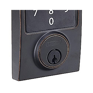 Schlage Lock Company BE468CEN716 Connect Century Touchscreen Deadbolt, Aged Bronze