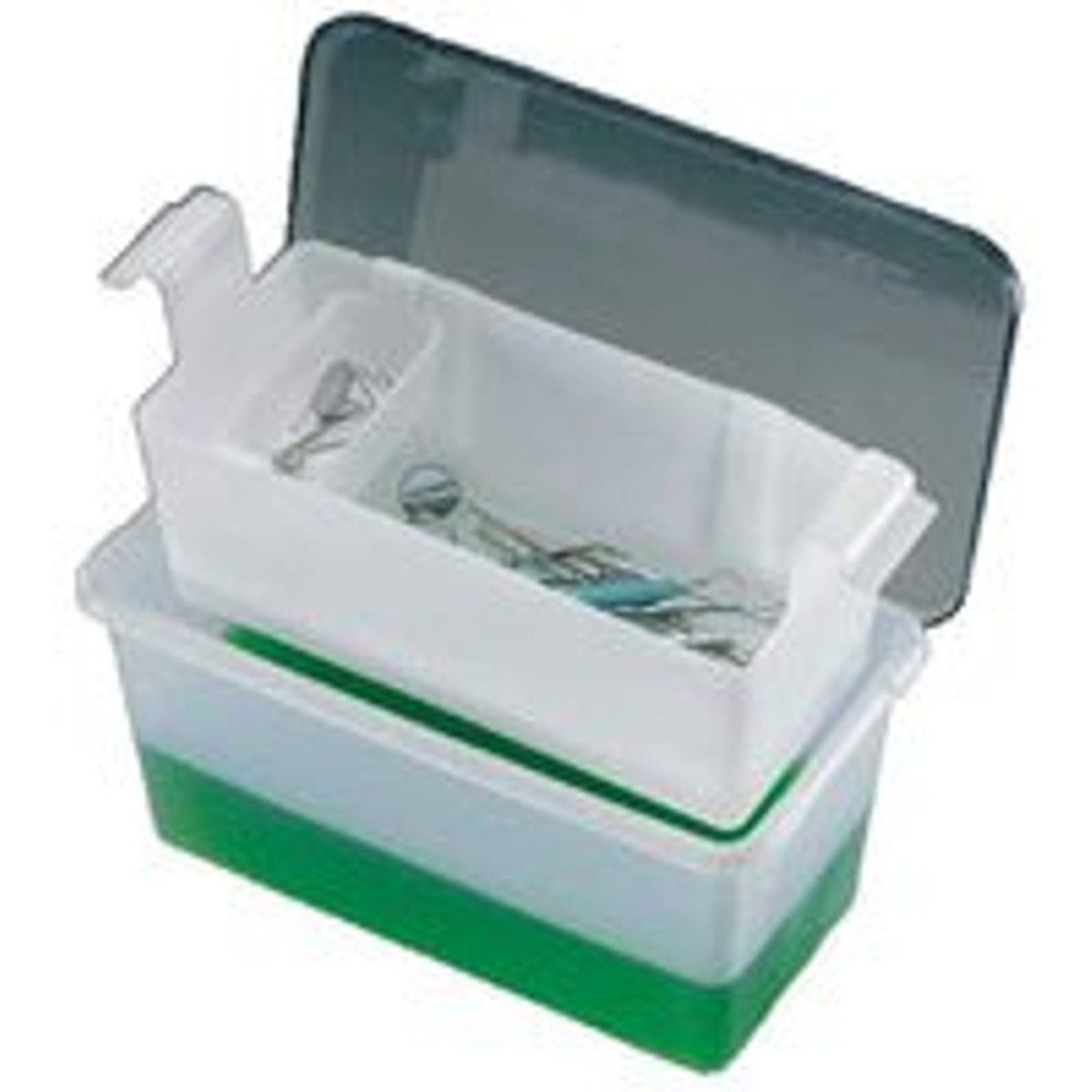 106 Part# 106 - Tray Instrument C-Tub Plstc with Lid Transparent 1gal Ea By Cetylite Industries Inc