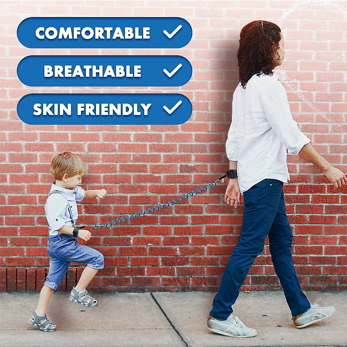 Baby Child Anti Lost Wrist Link - with Extra Long Safety Strap 2.5M / 98in