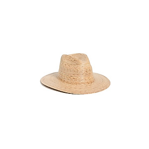 Lack of Color Women's Palma Fedora Hat, Natural, Tan, S-M