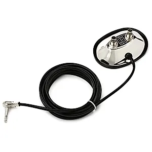 Fender 2-Button Footswitch: Vibrato/Reverb On/off with 1/4-Inch Jack
