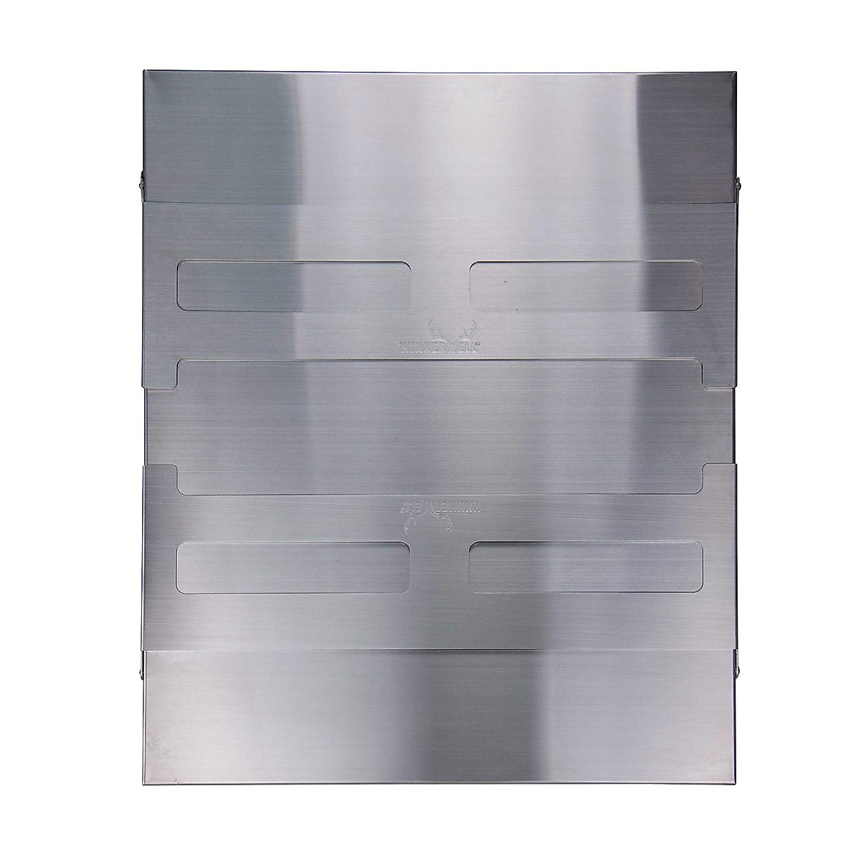 Winnerwell Accessory Table for Flatfold Fire Pit - XL | Portable Stainless Steel Accessory Table for Fire Pan and Camping