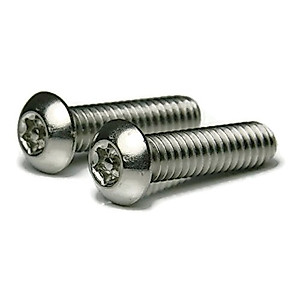Torx Security Button Head Machine Screws Stainless Steel Tamper Proof Screws #6-32 x 3/4 inch Qty 100