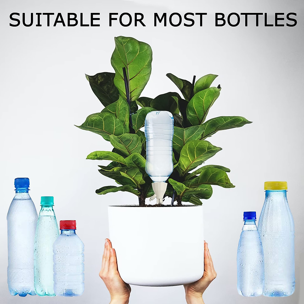 MJOGEE 6 Self Watering Spikes, Slow Release Automatic Irrigation Control System, 47mm