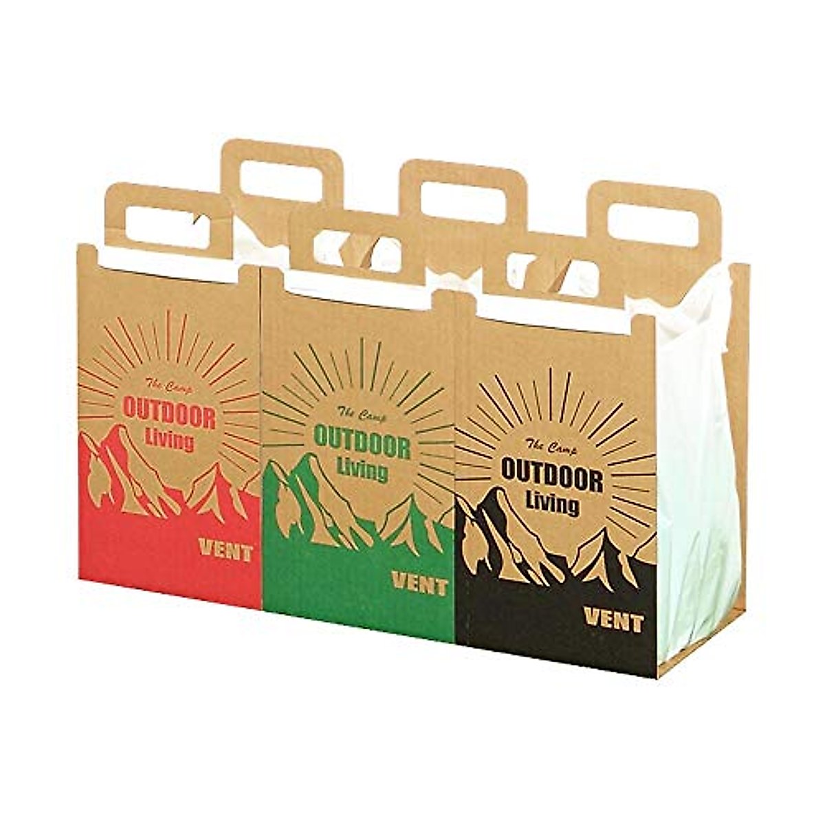 サンカ Dust Stand, ダストスタンド・20L用3枚セット, Camping