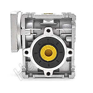 Worm Gear Gearbox NMRV-030 Speed Reducer Ratio 80:1 for Stepper Motor