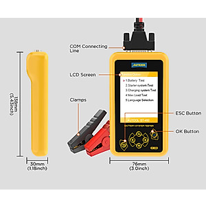 BELEY BT-460 12V/24V Auto Battery Load Tester (BT-460)