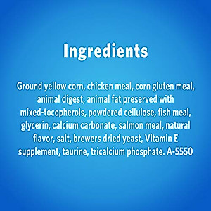 DentaLife Purina Made in USA Facilities Cat Dental Treats, Savory Salmon Flavor - 19 oz. Canister