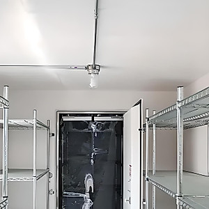 OCS Parts Clear Coated Glass Globe Replacement for Commercial Walk-in Refrigerators, Freezers, and Coolers (2 Globes)