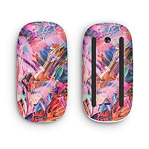 Design Skinz Liquid Abstract Paint Remix V73 Vinyl Decal Compatible with The Apple Magic Mouse 2 (Wireless, Rechargable) with Multi-Touch Surface