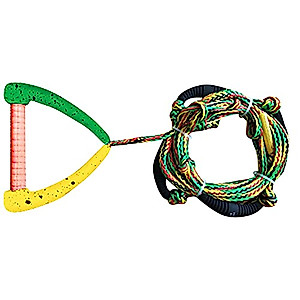 Hyperlite Pro Surf Rope w/Handle Sz 25ft Rasta