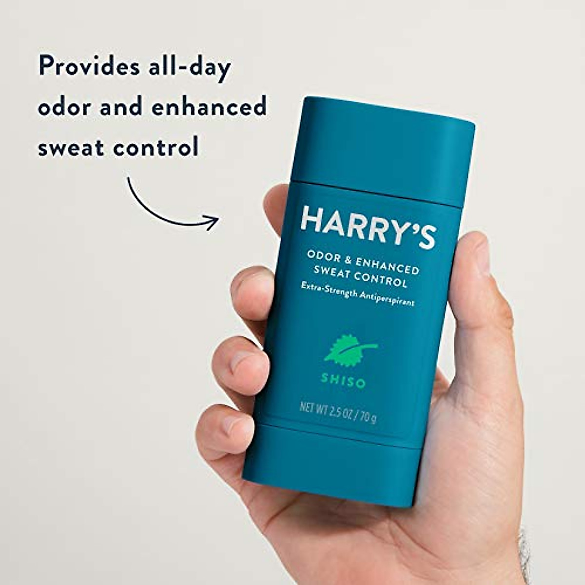 Harry's Extra-Strength Antiperspirant - Odor & Enhanced Sweat Control Antiperspirant for Men - Shiso (6 Count)