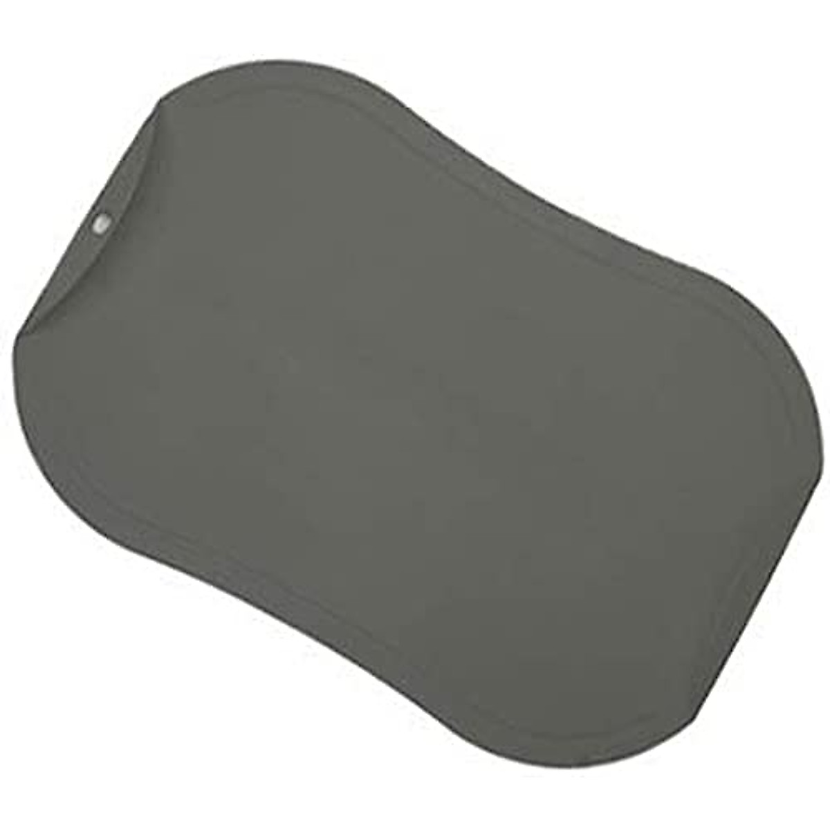 doblé Non-Scratch Flexible Cutting Board for Chopping, Scratch Free Juice Grooves with Easy Grip Handle, Non-Slip Dishwasher Safe for Kitchen (Medium (13.5" x 9.3"), Space gray)