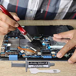 Arctic Silver 5 Thermal Cooling Compound Paste 3.5g High-Density Polysynthetic Silver (AS5 3.5G w/Tool)