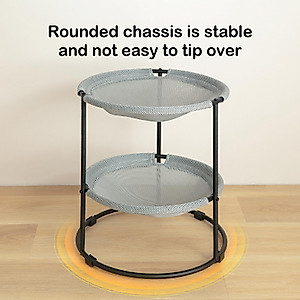 Double Cat Bed,Cat Beds for Indoor Cats, 2 Layers Elevated Cat Beds, Breathable Cat Beds & Furniture,18 x 16.5 x 16.5 Inch Outdoor Cat Bed