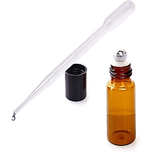 10ml Transfer Pipettes,Saim 24PCS Plastic Disposable Dropping Pipettes Essential Oil Liquid Eye Droppe for Mixing Acrylic Paints, Lab, Crafts