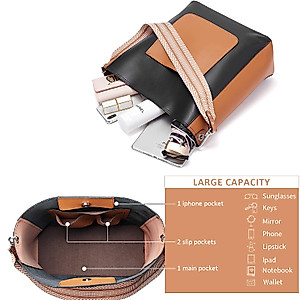 BOSTANTEN Handbags for Women bundle Leather Wallets