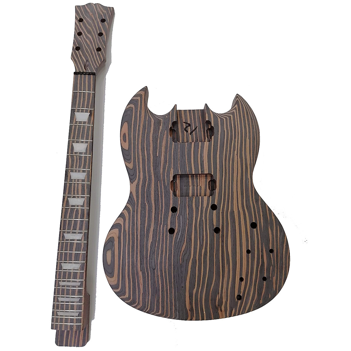 DIY Electric Guitar Kits for sg Guitar Solid Body Build your own guitar