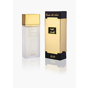 RASASI Oudh Al Misk for Men and Women (Unisex) EDP - 100ML (3.4 oz) | Elegant Oud Bottle