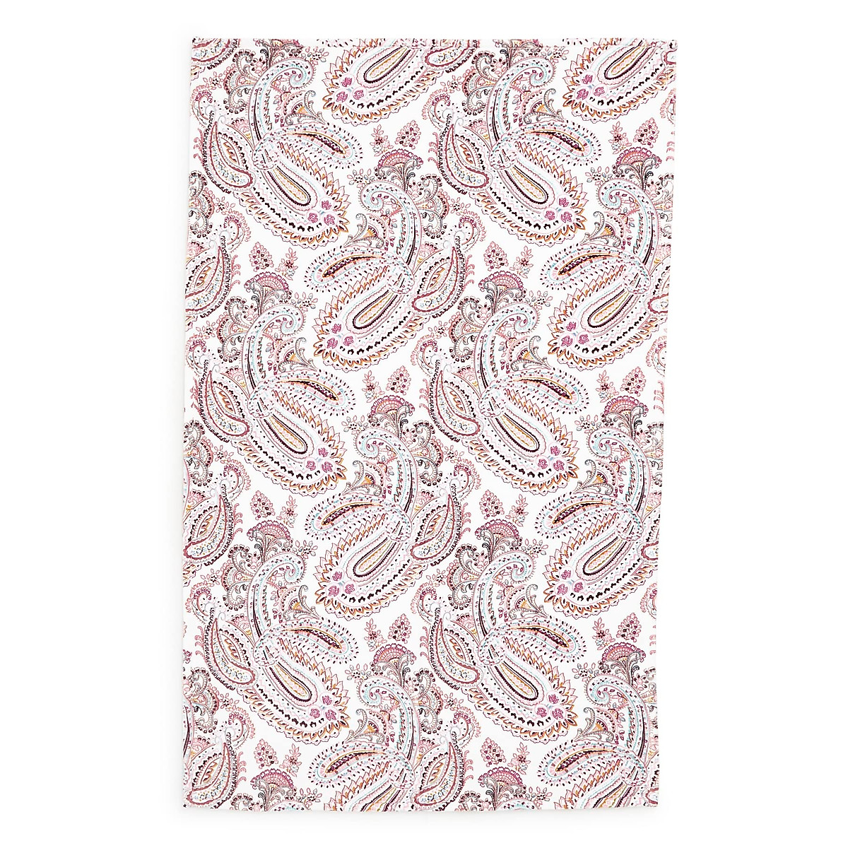 Vera Bradley Women's, Oversized Fleece Plush Throw Blanket, Sand Paisley, Twin/Twin XL