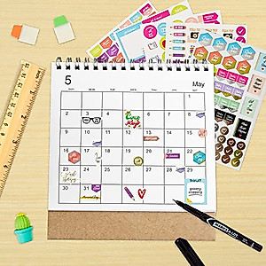 Avery Teacher Planner Stickers Pack, 30 Sheets of Teacher Planner Stickers, Set of 1,430 Stickers for Your Planner, Journal or Calendar (6781)