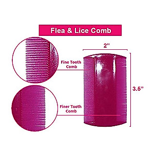 Pets First Large Rubber Pet Curry Comb For Smooth Shiny Fur | Flexible Bristles for Comfortable Grooming - Adjustable for Any Size - Compact and Ergonomic Design