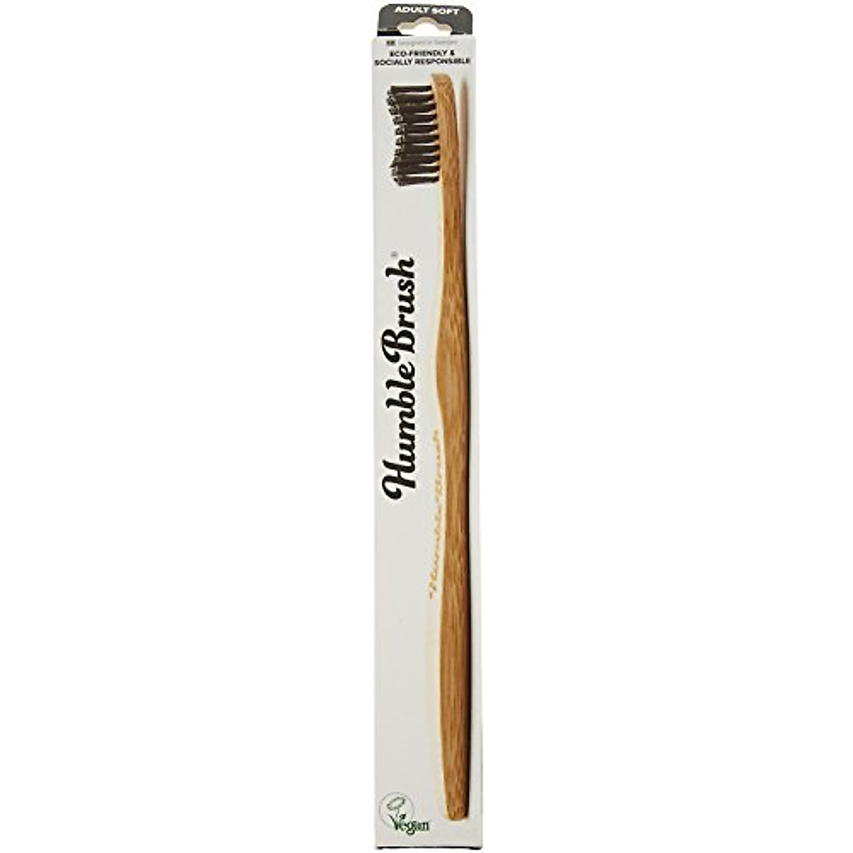 Humble Brush Adult, White/Black